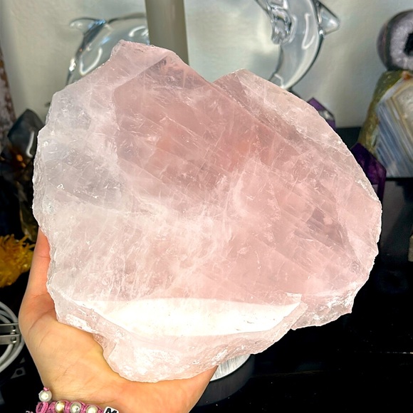 Jewelry | Rose Quartz Slab Extra Large Rqs1 | Poshmark